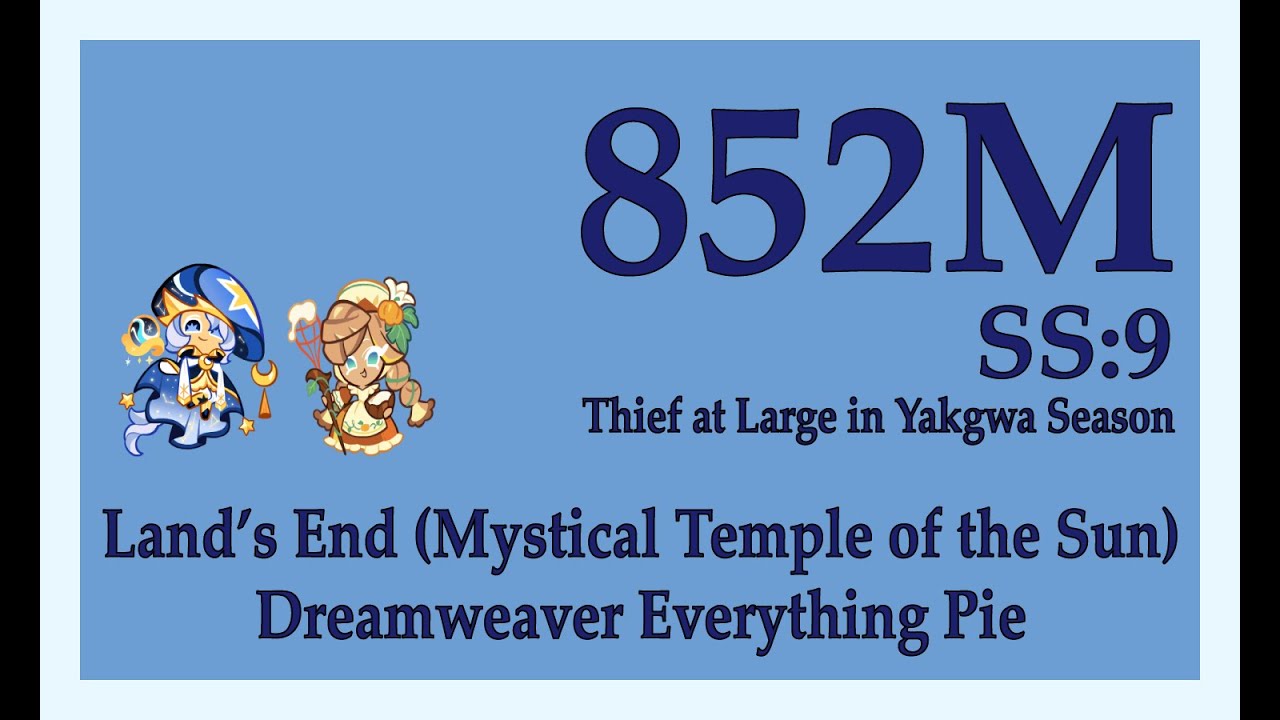 Land’s End (Mystical Temple of the Sun) Dreamweaver Pie 852M | Jinx lol ...