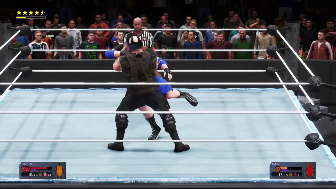 Wwe2k20 short Jason vs Bane on Xbox one gameplay - YouTube