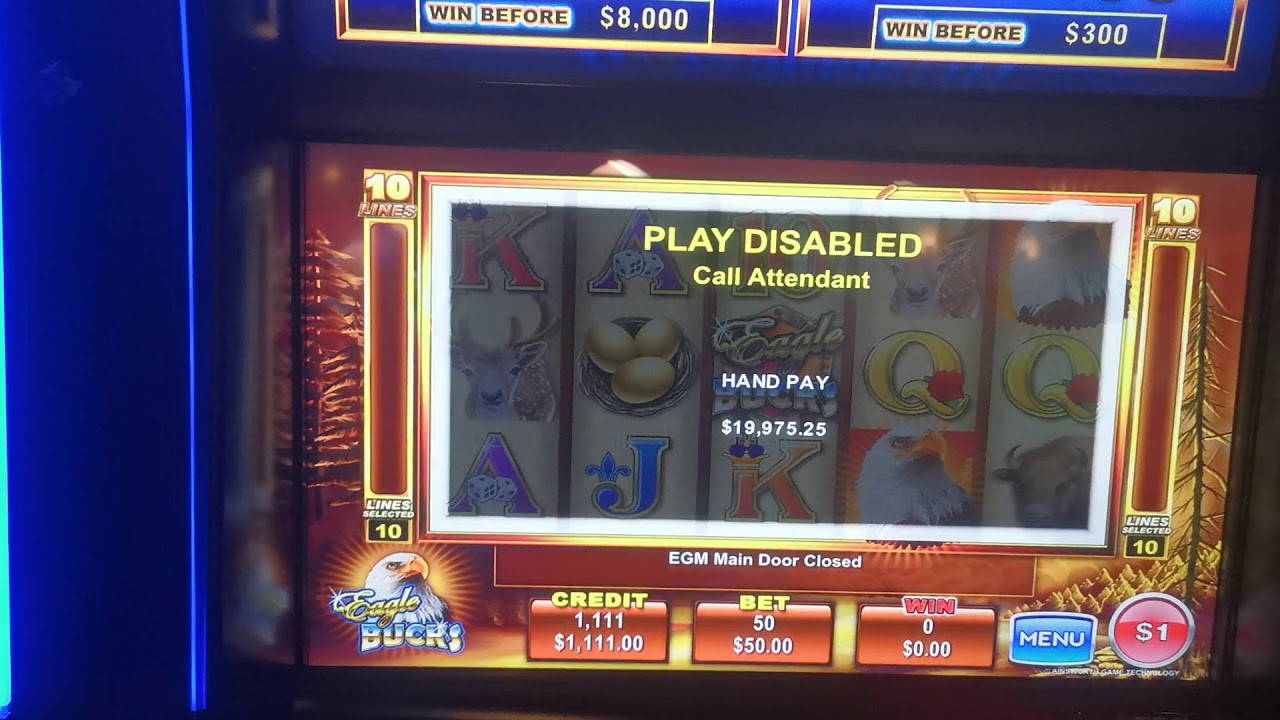 $19,975 Colossal cash ultimate progressive jackpot playing 5 machines ...