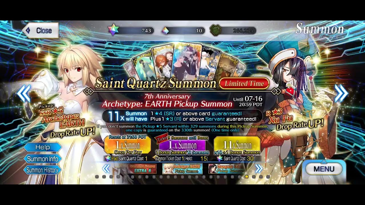 Fate Grand Order 7th Anniversary - Archetype: EARTH (Arcueid Brunestud ...