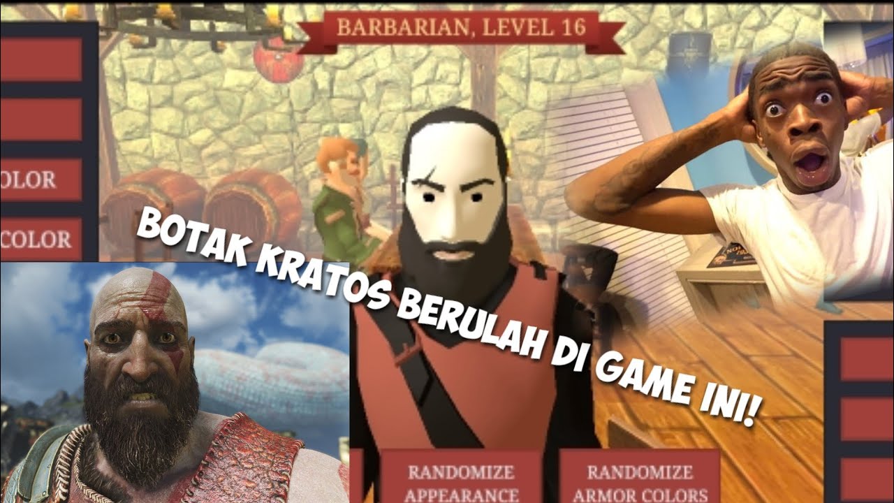 Botak Kratos di game ini!?? - YouTube