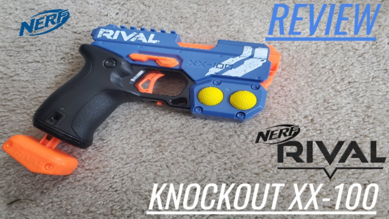[Review] NERF Rival Knockout XX-100! (Basically a Rival Jolt) - YouTube