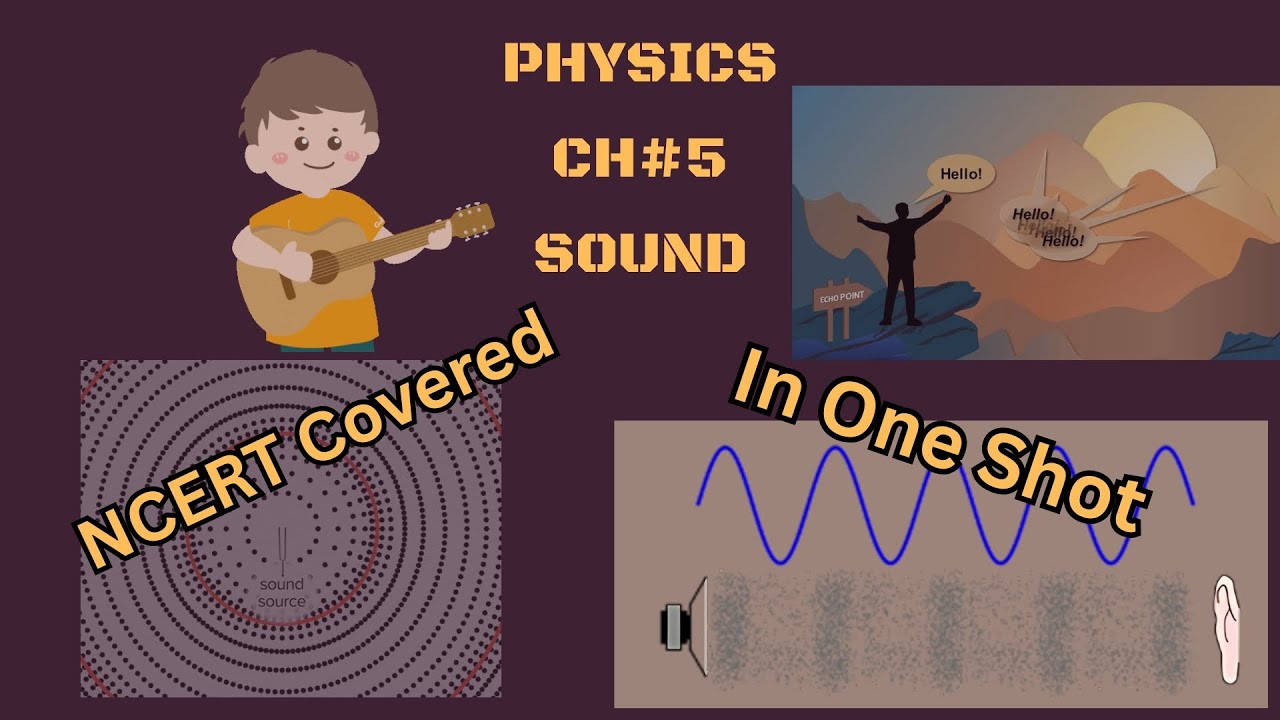 SOUND | Complete Chapter in 1 hour| Class 9th Physics (Science) Chapter ...