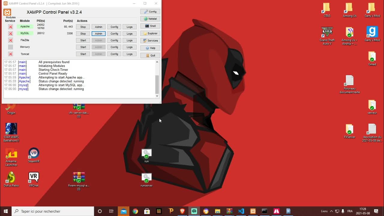 Comment créer un serveur FiveM #2 (MYSQL-ASYNC) - YouTube