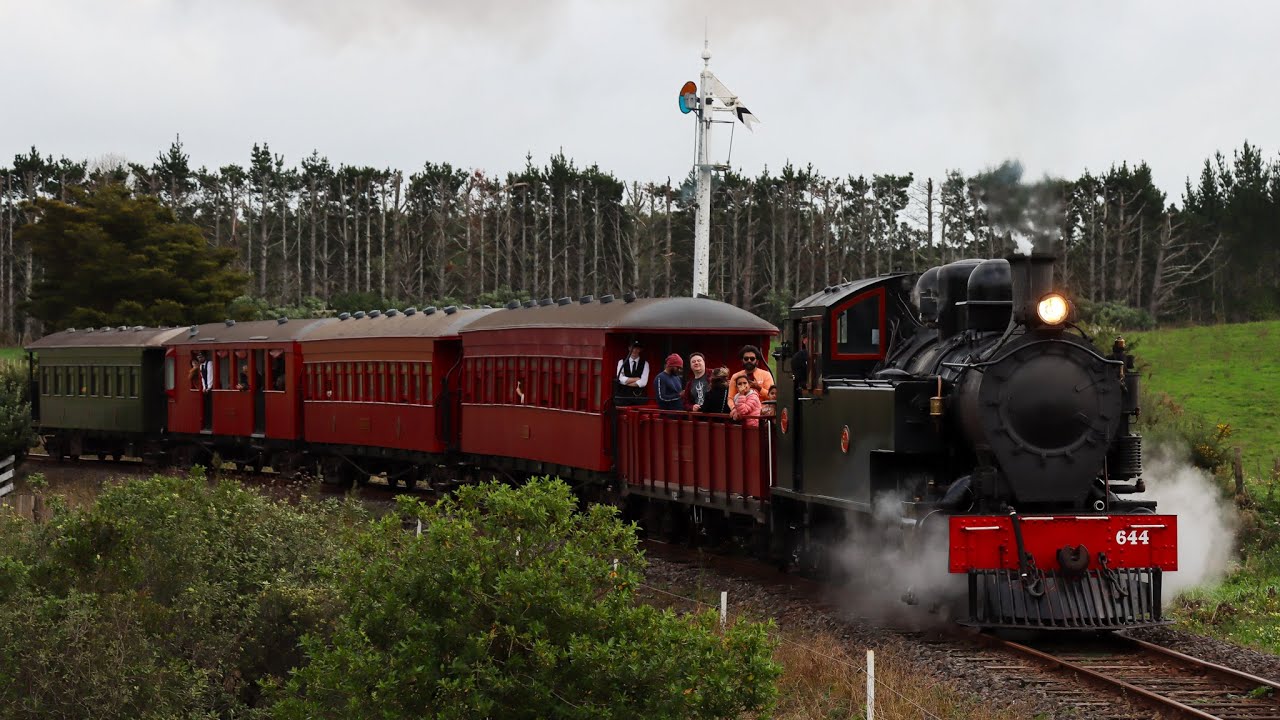 Ww644 - Winter Steam on the Glenbrook Vintage Railway - YouTube