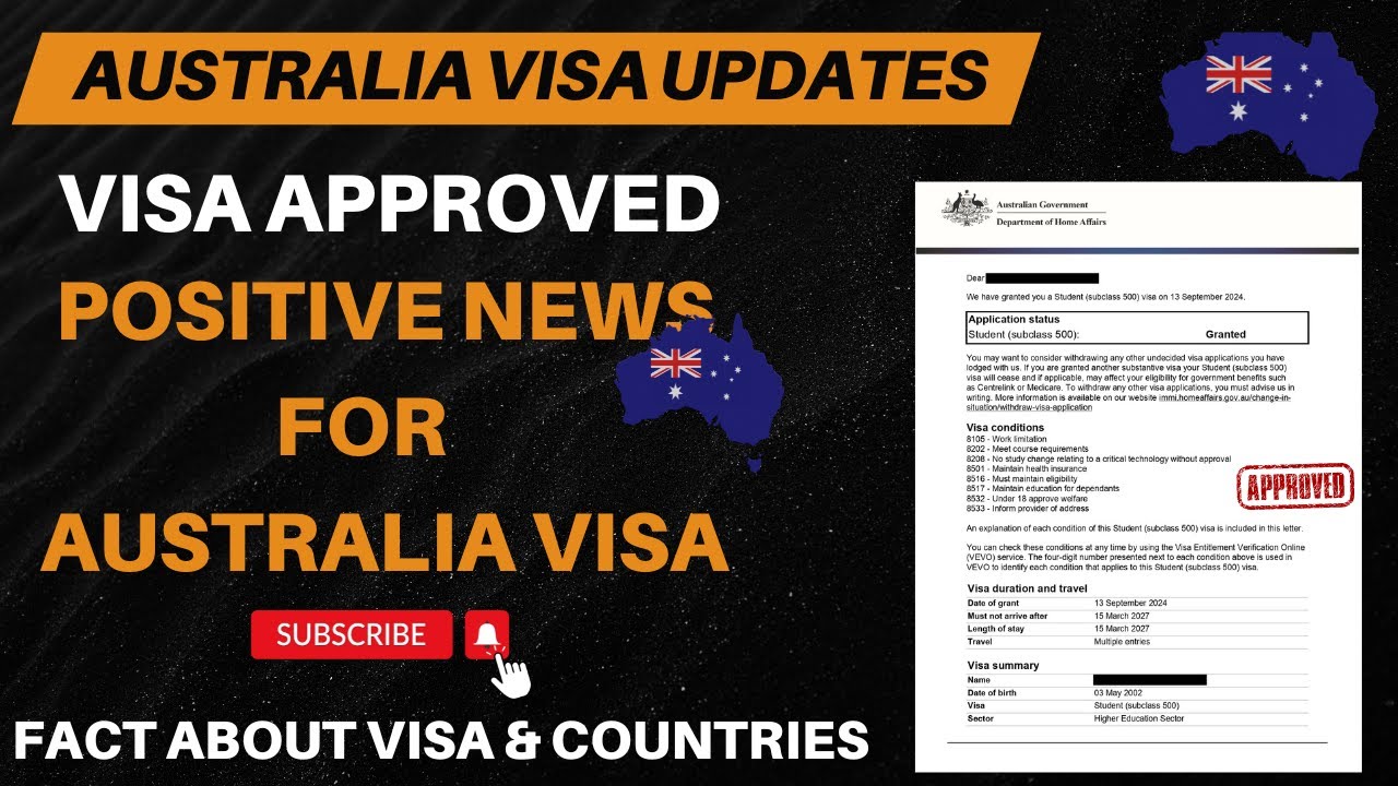 AUSTRALIA VISA UPDATES l AUSTRALIA STUDENT VISA UPDATE 2024 l AUSTRALIA ...