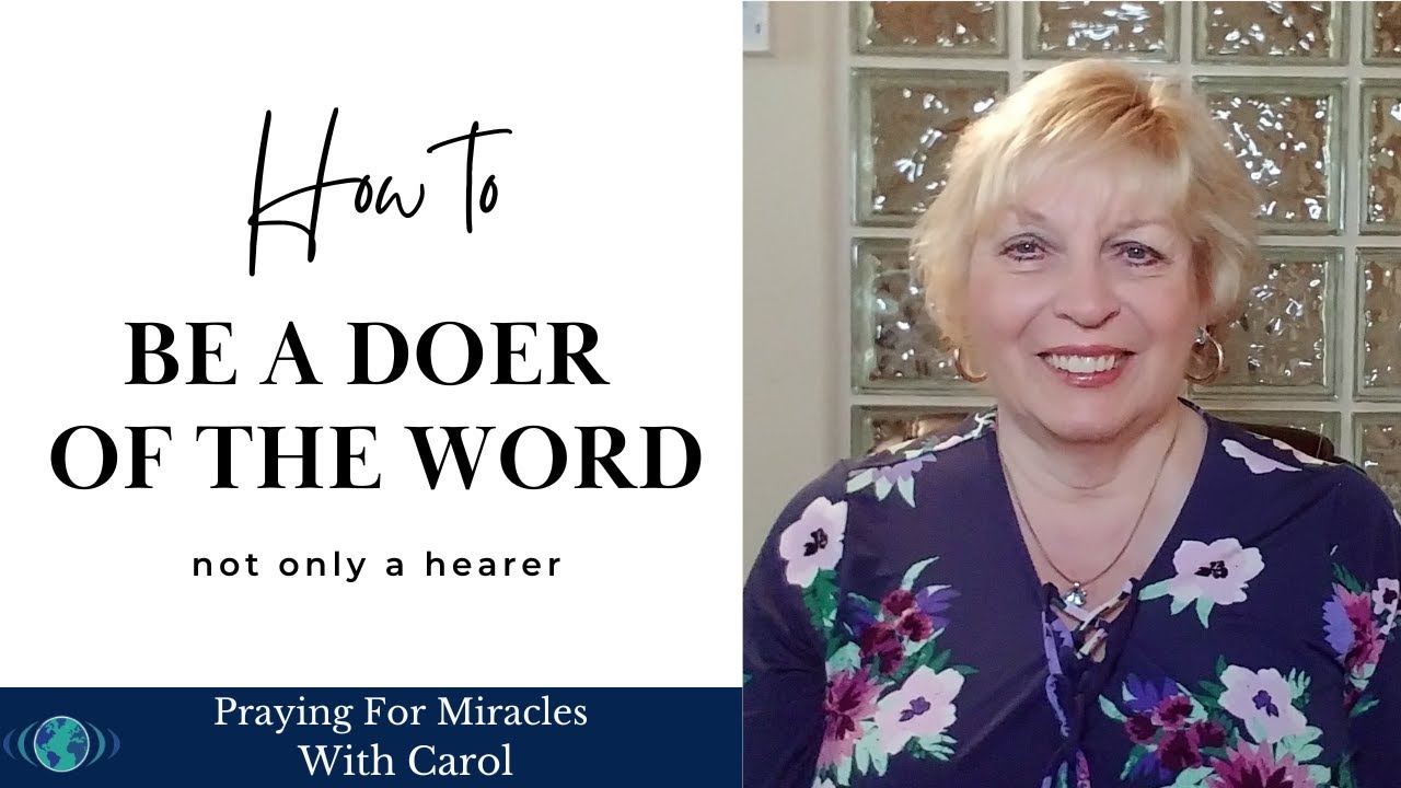 How To Be A DOER of the Word Of God (Not Just A Hearer) - YouTube