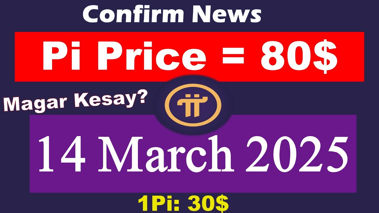 Pi Coin Price on 14 March - Latest crypto currency price of Pi Network ...