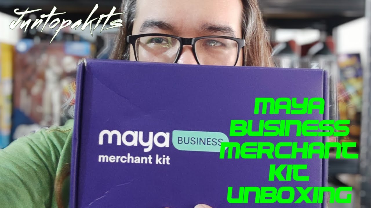 MAYA BUSINESS MERCHANT KIT UNBOXING! - YouTube
