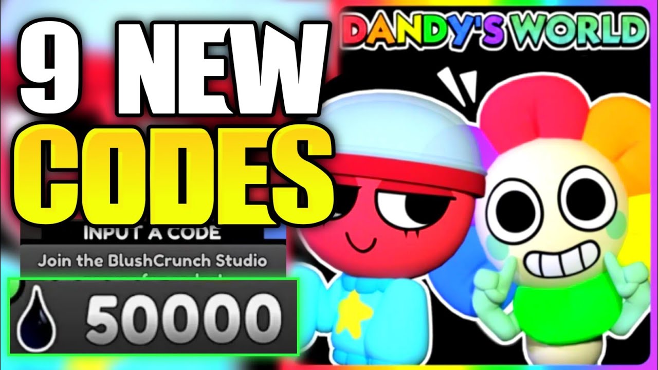 ⚠️LATEST!⚡CODES⚠️ DANDY'S WORLD ROBLOX CODES 2024 - DANDYS WORLD CODES ...