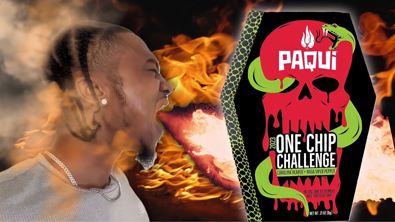 I Tried The 2023 Paqui One Chip Challenge And This Happened… - YouTube