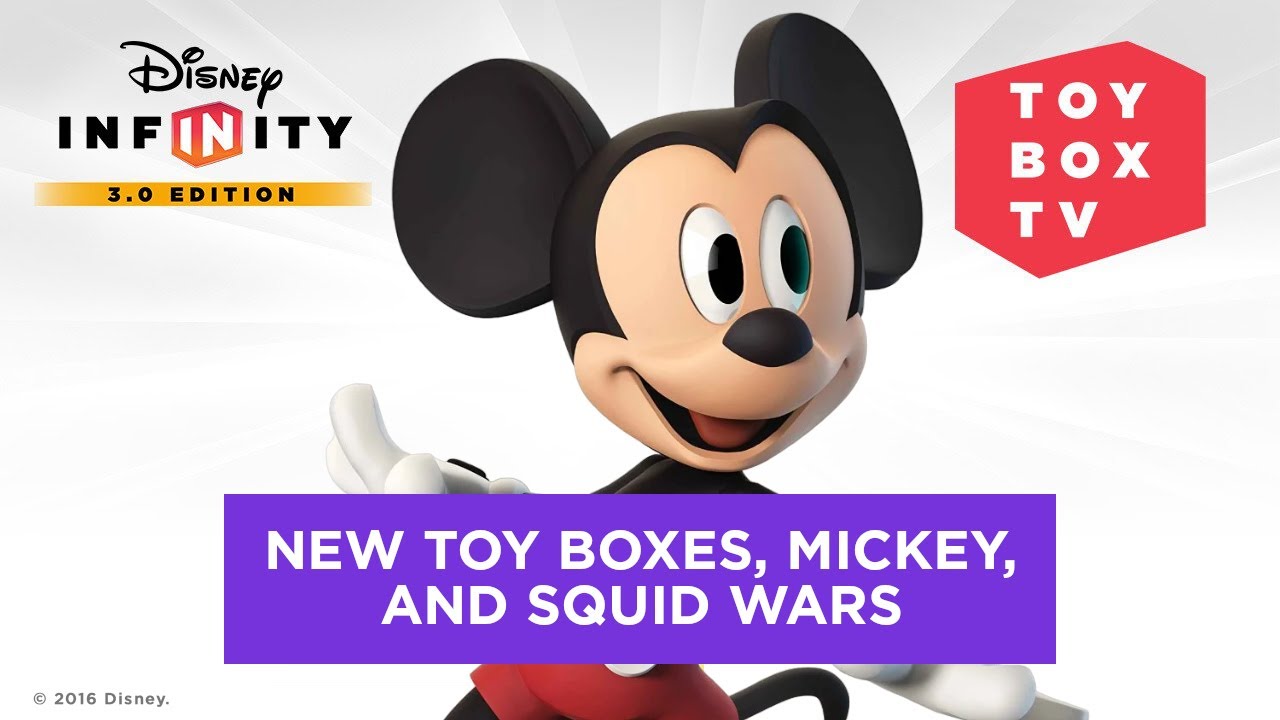 Toy Box TV Ep. 85 - New Toy Boxes, Mickey, and Squid Wars - YouTube