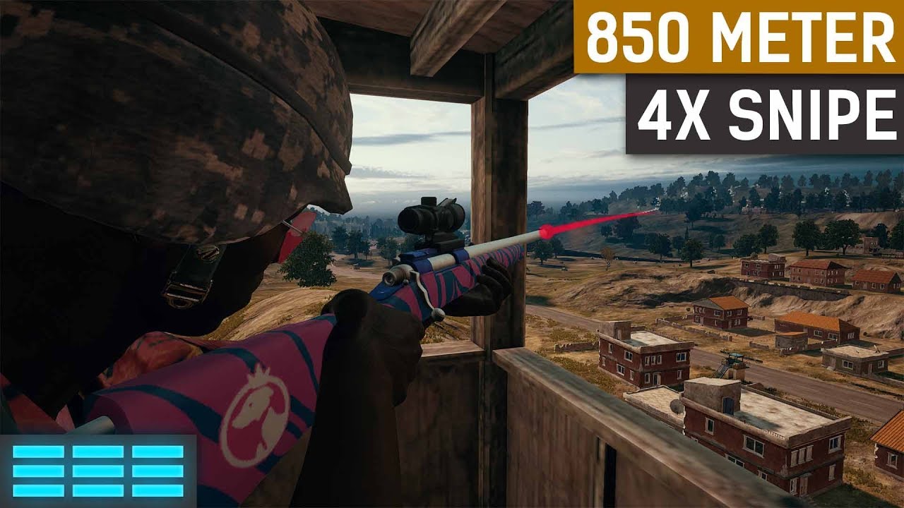 PUBG Sniper | Hitting the Long Shots - YouTube