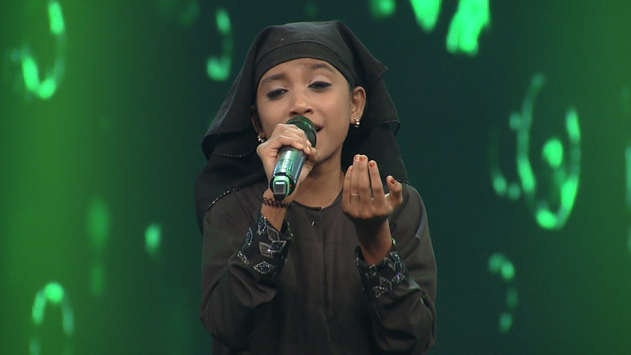 Paadam Namukku Paadam | 'Ente khalbile' song by Minha Fathima ...