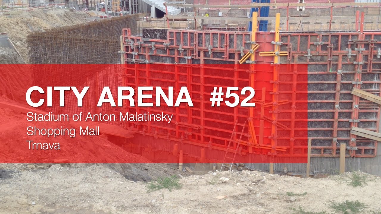 CITY ARENA - (52) #FOUNDATIONS - Construction of walls and foundations ...