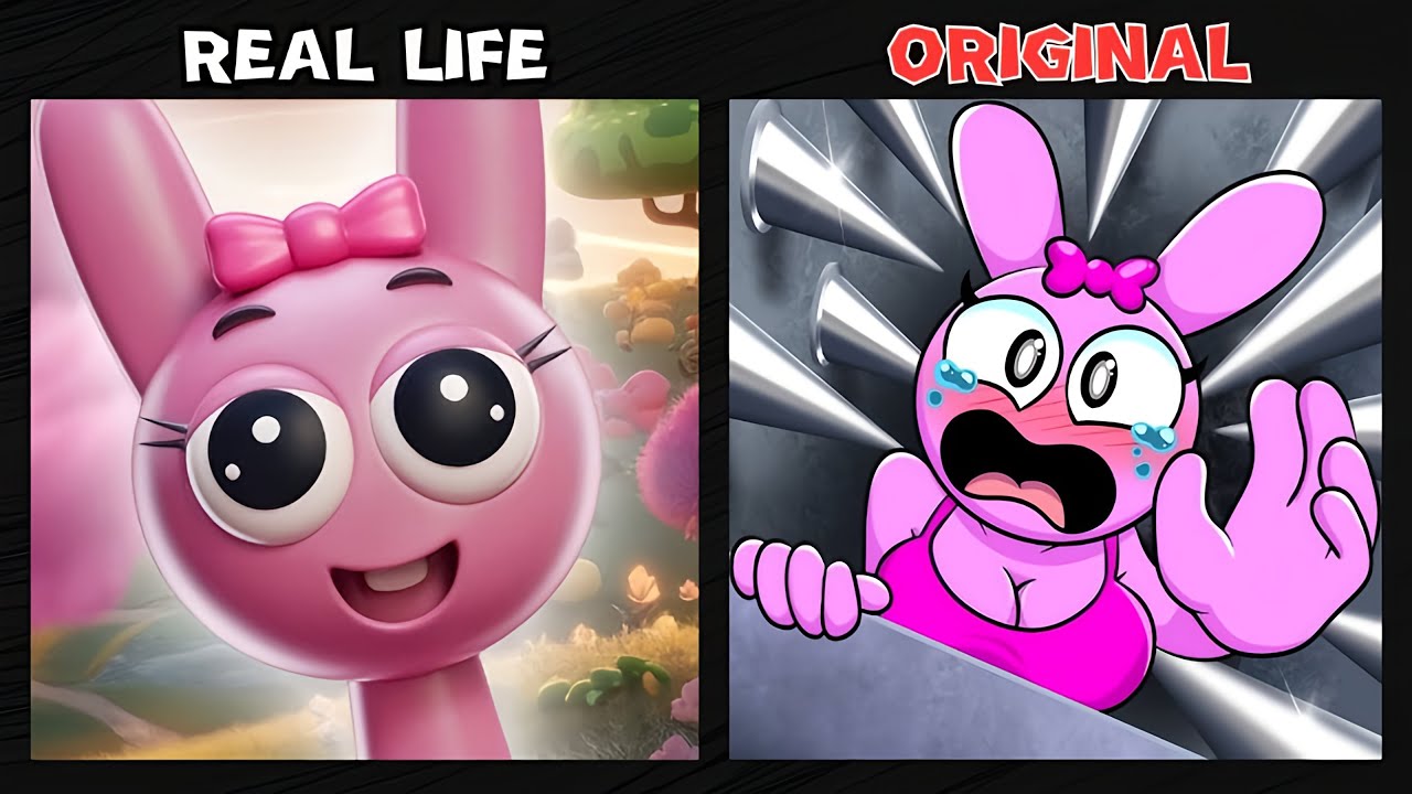 😮 The Best TikTok of Incredibox Sprunki PINKI | REAL LIFE vs ORIGINAL ...