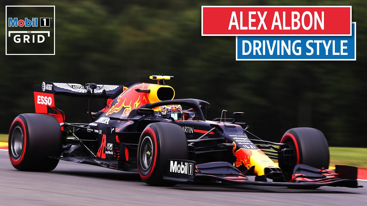 Alex Albon's Driving Style | Mobil 1 The Grid - YouTube
