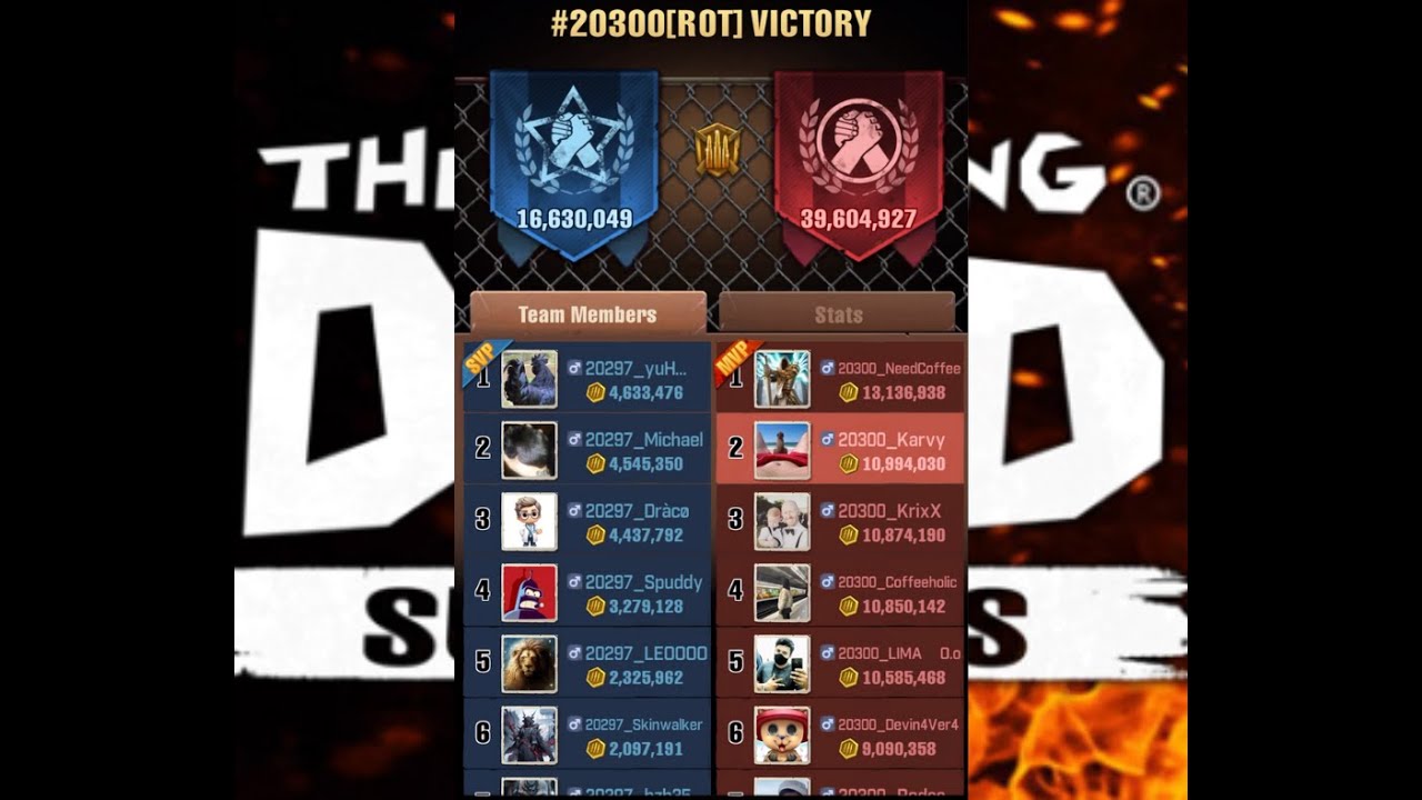 TWDS Restricted zone RZ CLAN ROT VS LMAO Knockout match - YouTube