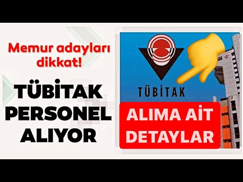 TÜBİTAK’a 100 PERSONEL ALIM İLANI DETAYLARI✅