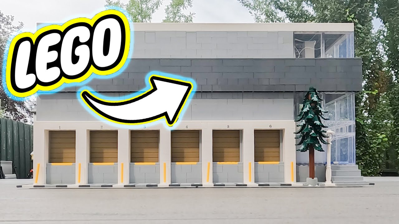 The World's Largest Warehouse Made of LEGO! - YouTube