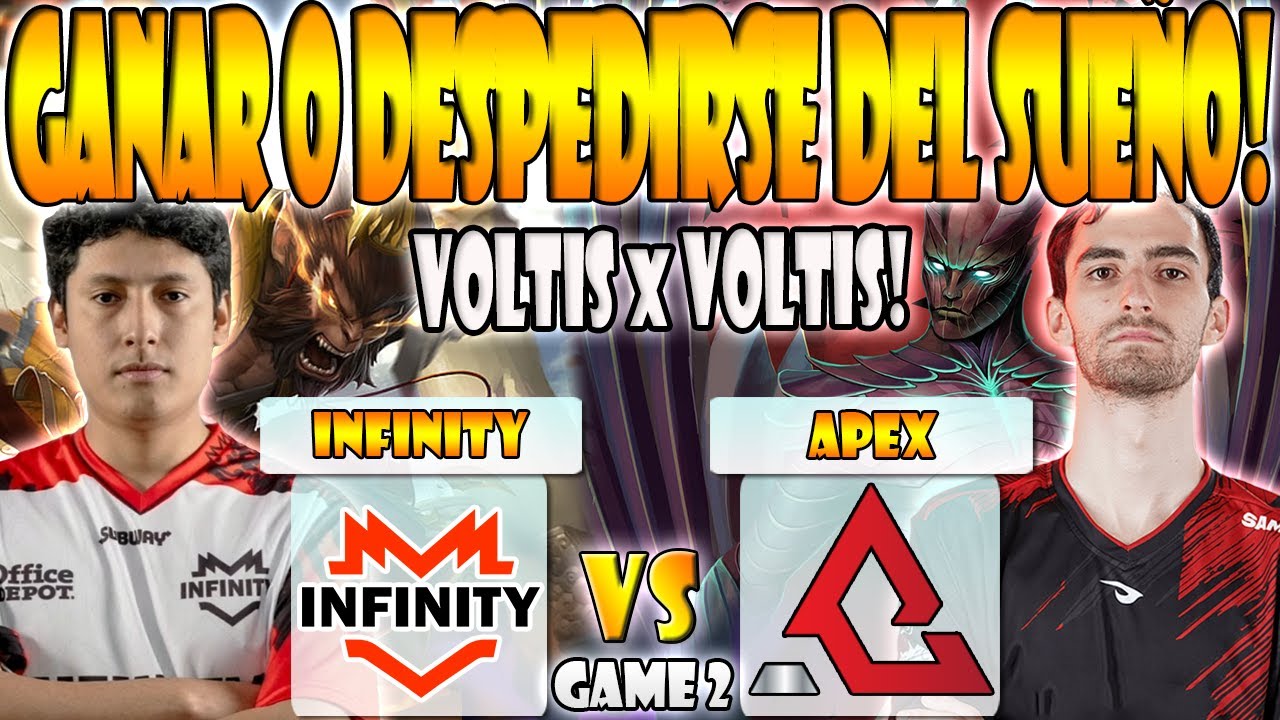 INFINITY VS APEX GENESIS BO3[GAME 2]ELIMINACION-LUMIERE, PIPI VS ...