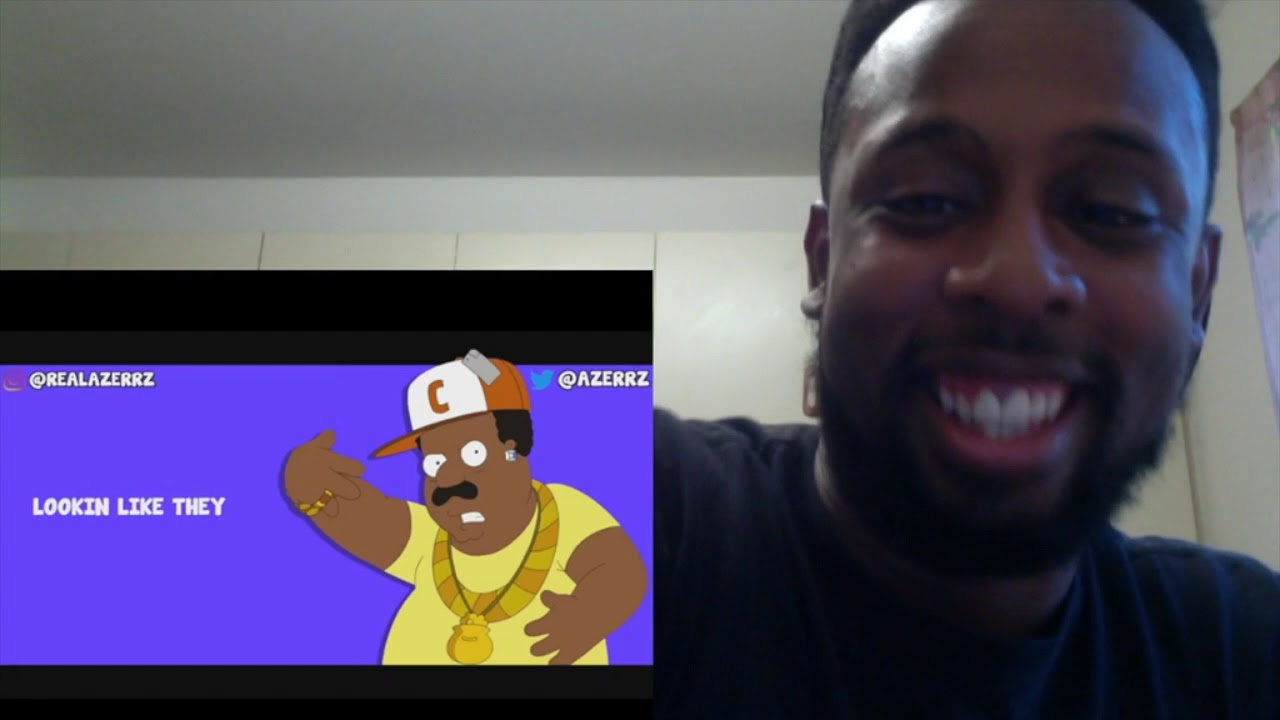Cleveland Brown RAPS Modern Rap Songs! REACTION - YouTube