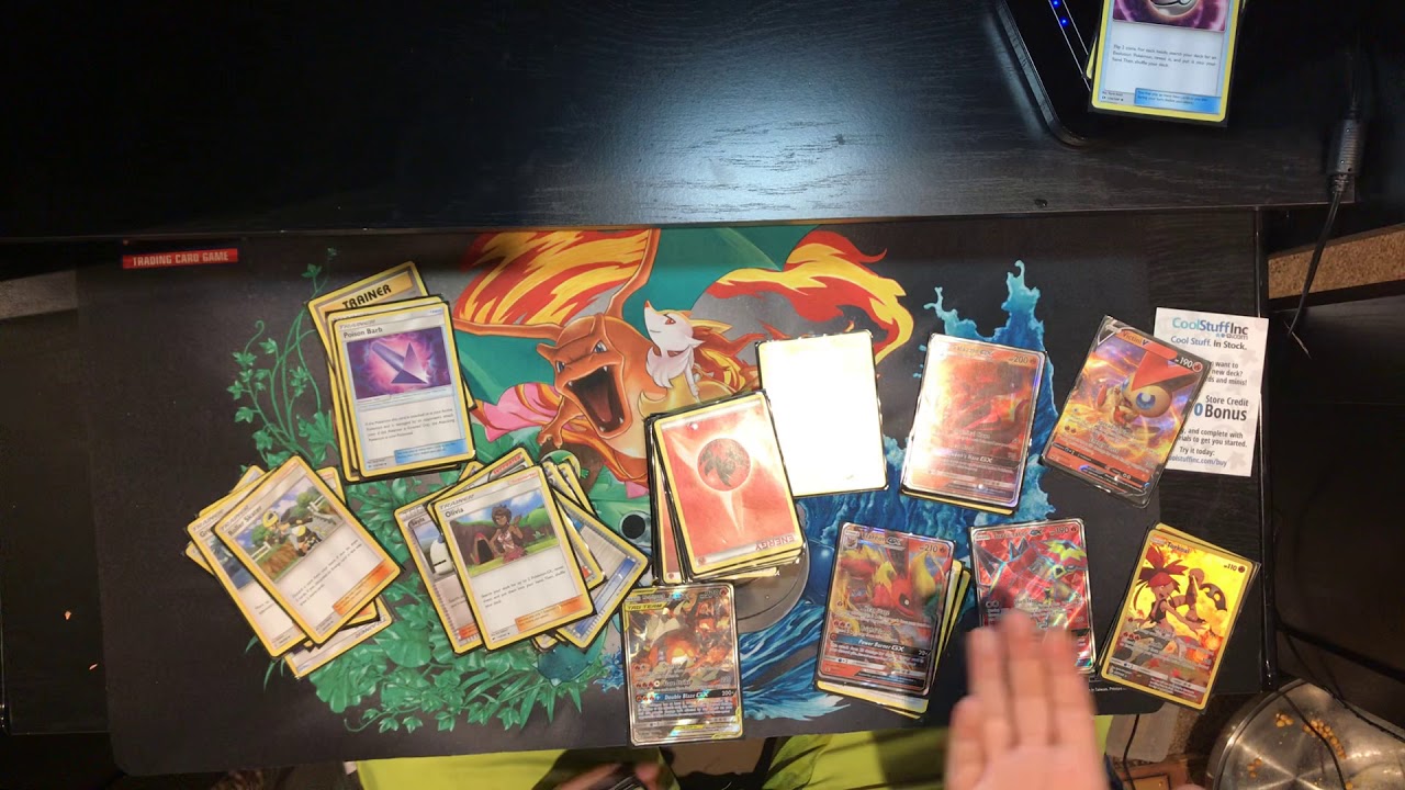 My best Pokémon deck(👌👍)fire deck - YouTube