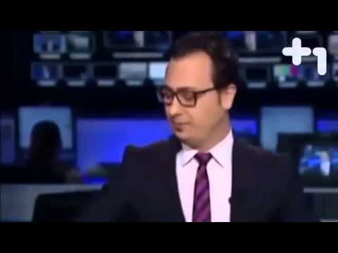 Lübnanlı spikerin oryantal şovu