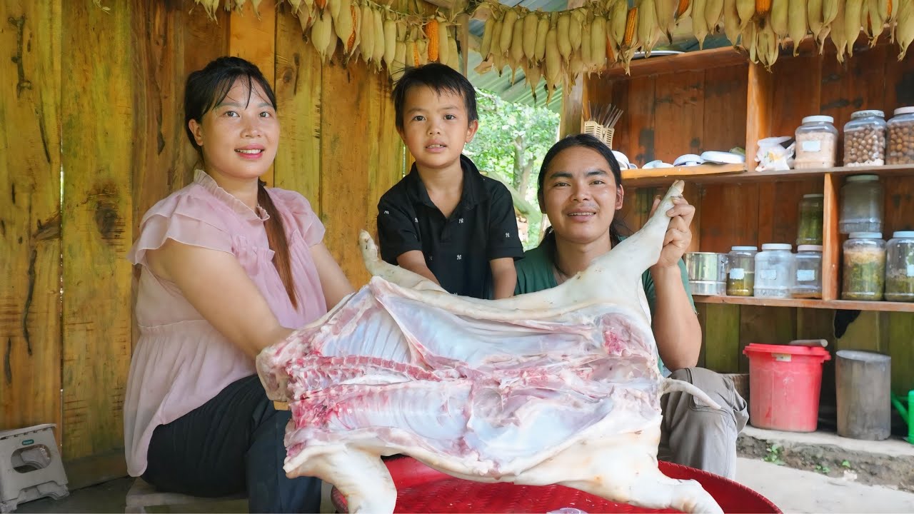 Traditional Vietnamese Pork Cooking | Long-Term Preservation Techniques ...