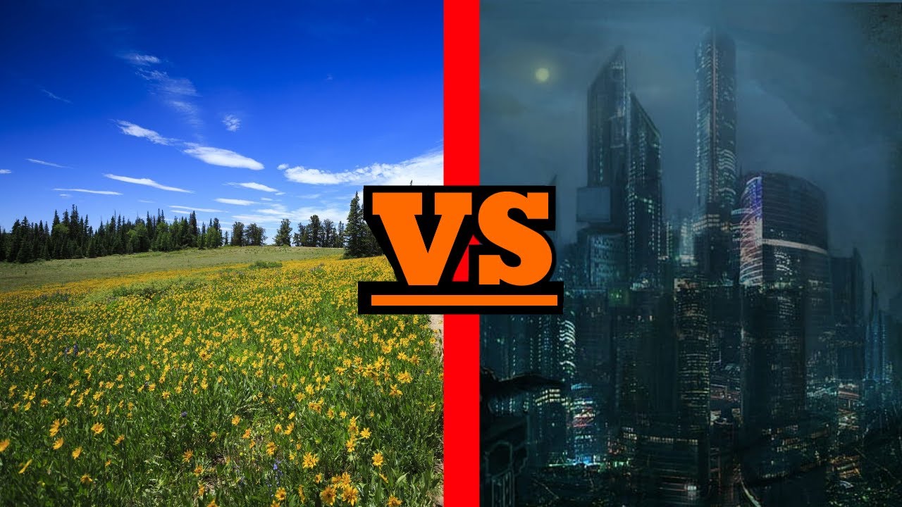 Nature VS Human world - YouTube