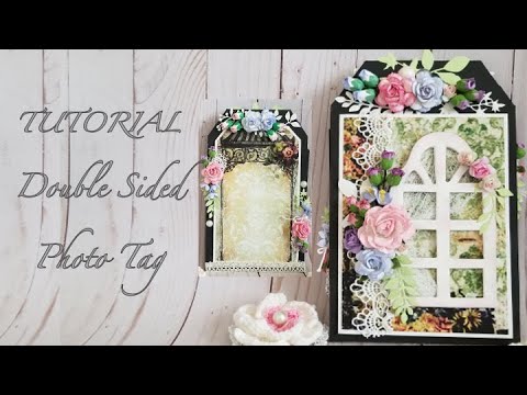 Tutorial: Double Sided Photo Tag - YouTube