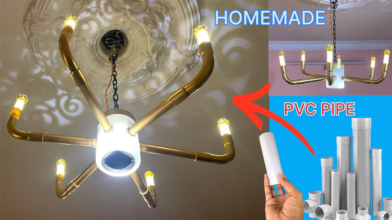 How to make jhumar light // homemade Jhumar light // homemade diy ...