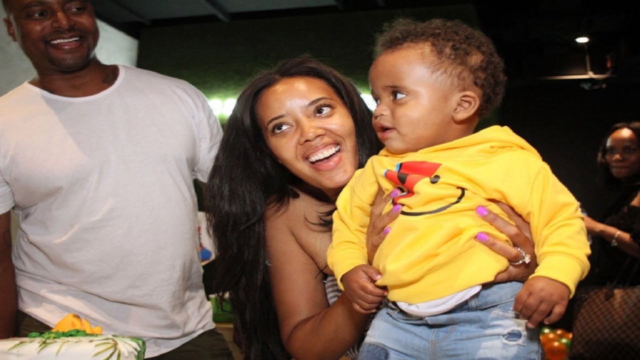 Angela Simmons Said Her Son’s Father Left Him a Clothing Company - YouTube