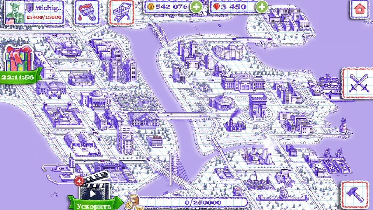 Sea Battle 2-All buildings are restored-100% | Все постройки ...