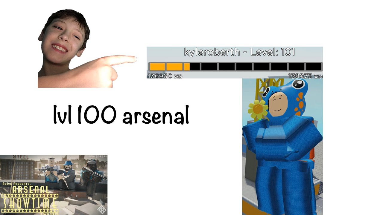 ROBLOX arsenal LEVEL 100!!! - YouTube