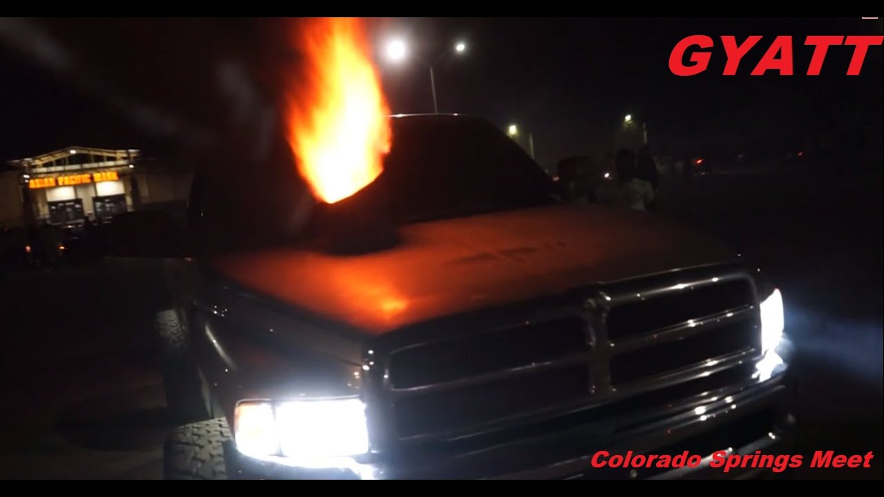 FLAME SPITTING CUMMINS TAKES OVER COLORADO STREETS *Colorado Sideshow ...
