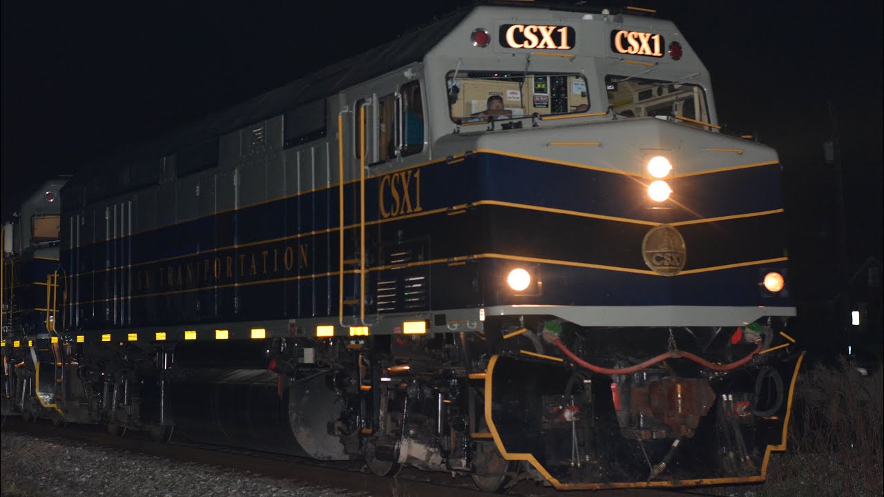 CSX's Office Car Special on the CSX Philadelphia Subdivision - YouTube