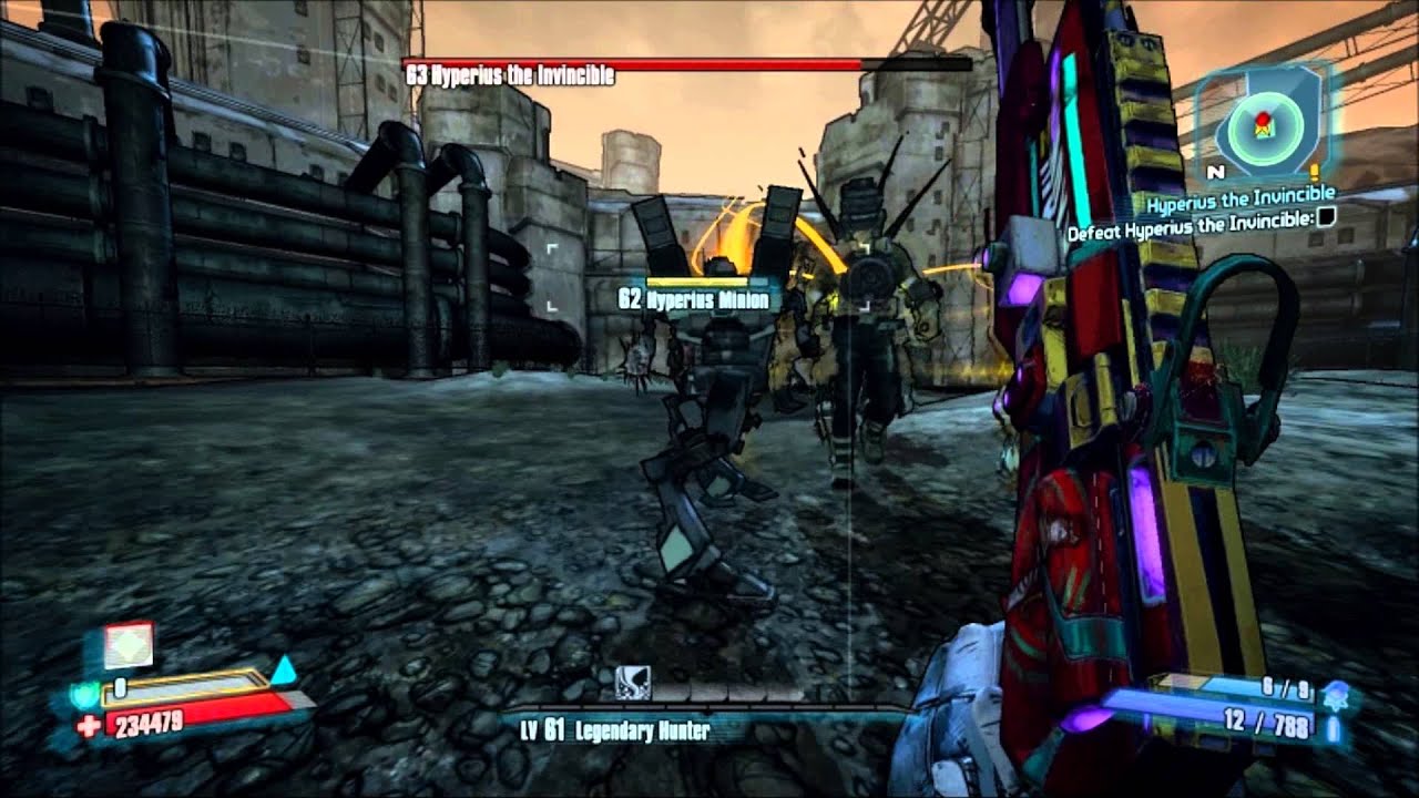 BL2 - 61 Assassin Melee Build - YouTube