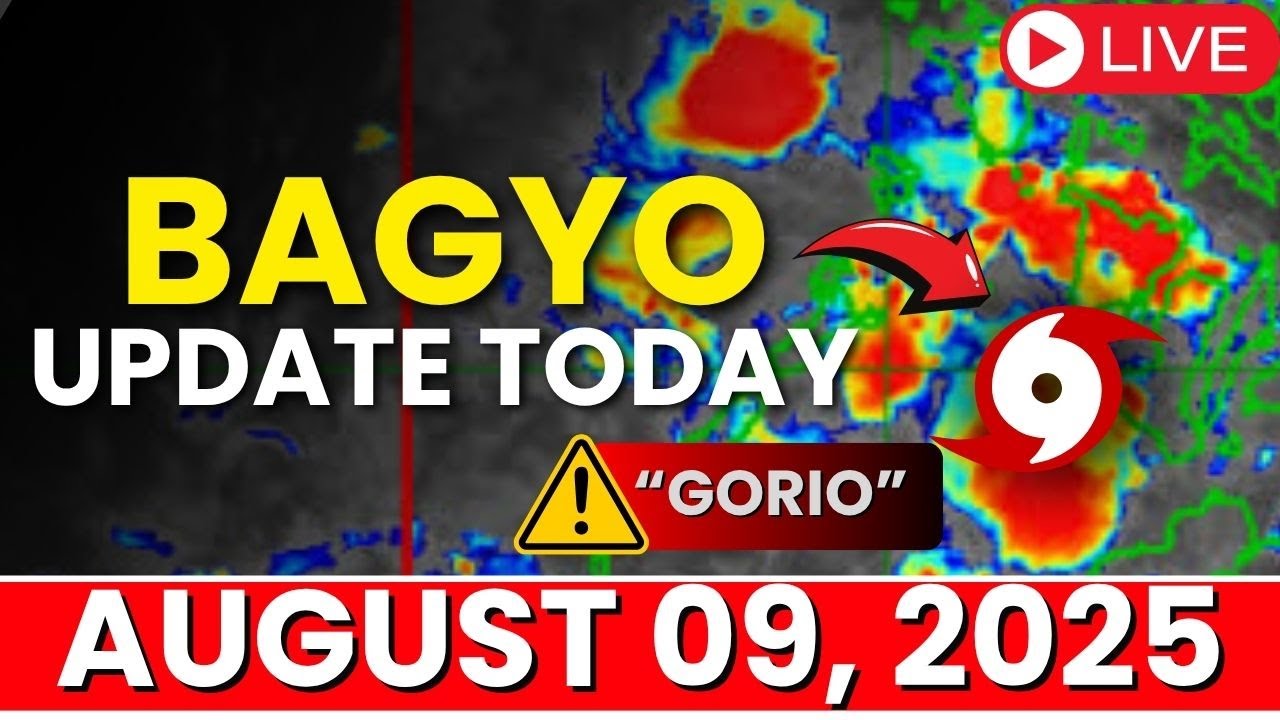 Bagyo Update Today August 09, 2025 | Low Pressure Area in the ...