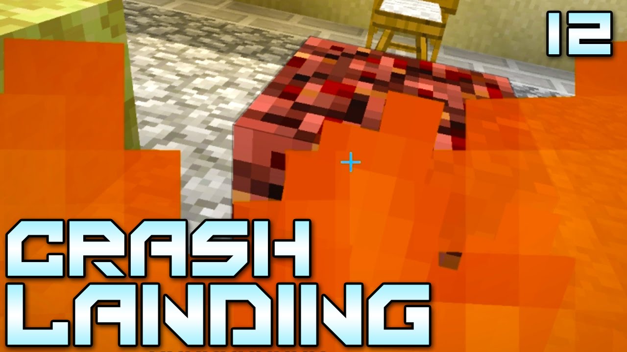 Minecraft Crash Landing 12 - "OUCH OUCH FIRE HOT OUCH!!!" (Modded ...