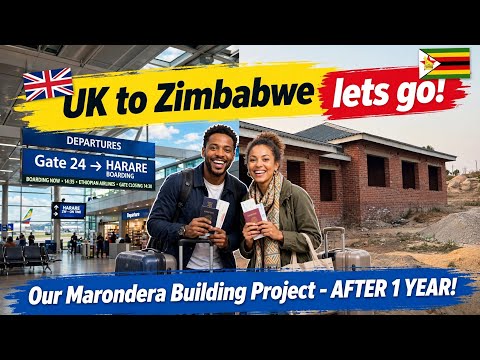 Flying from Uk 🇬🇧 to Zimbabwe 🇿🇼 to check out our building project in Marondera. Lets go!