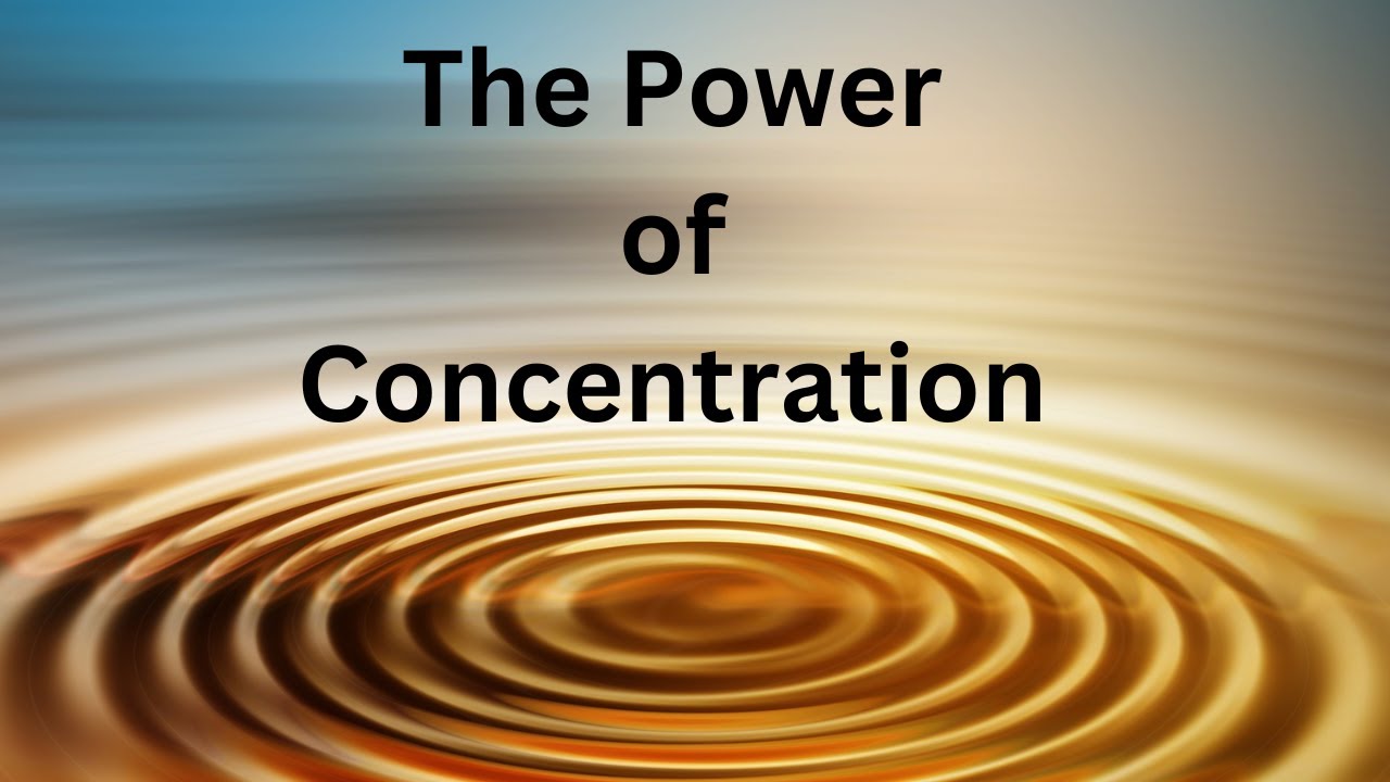 “The Power of Concentration” || Concentration power || Short Courses ...