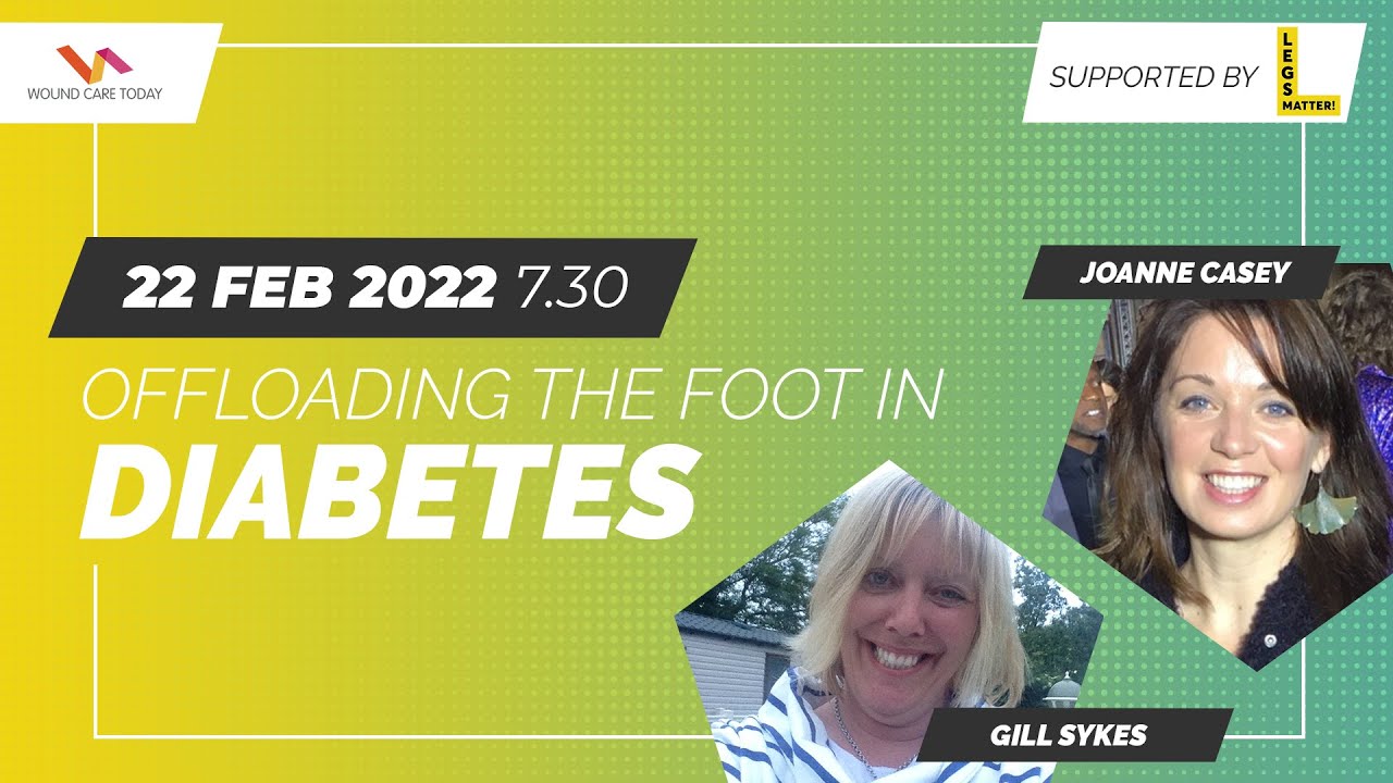Offloading the foot in diabetes - YouTube
