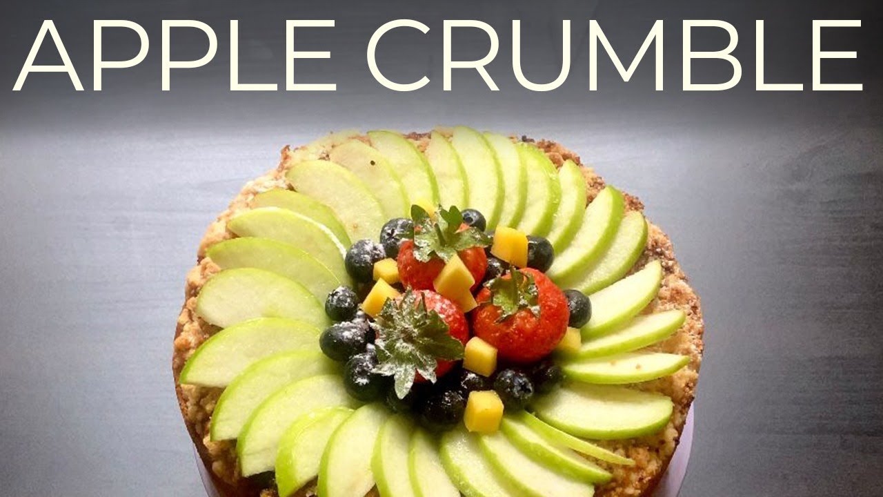 Fresh Green Apple Crumble Meringue Pie - YouTube