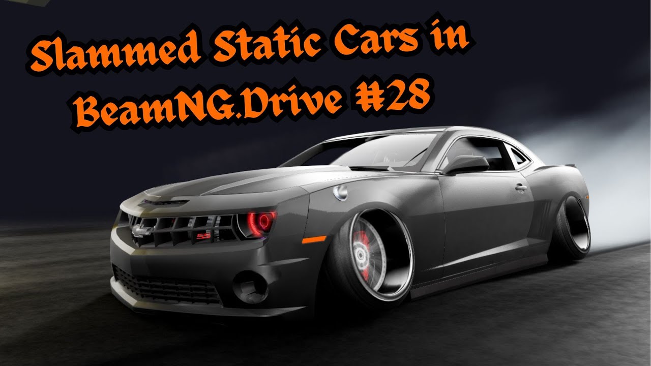 Slammed Static Cars in BeamNG.Drive #28 - YouTube