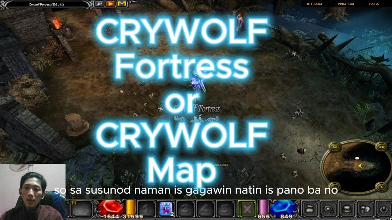 Mu Online Crywolf Fortress or Crywolf Map, Paano nga ba puntahan? Tutorial Videos for beginners ...
