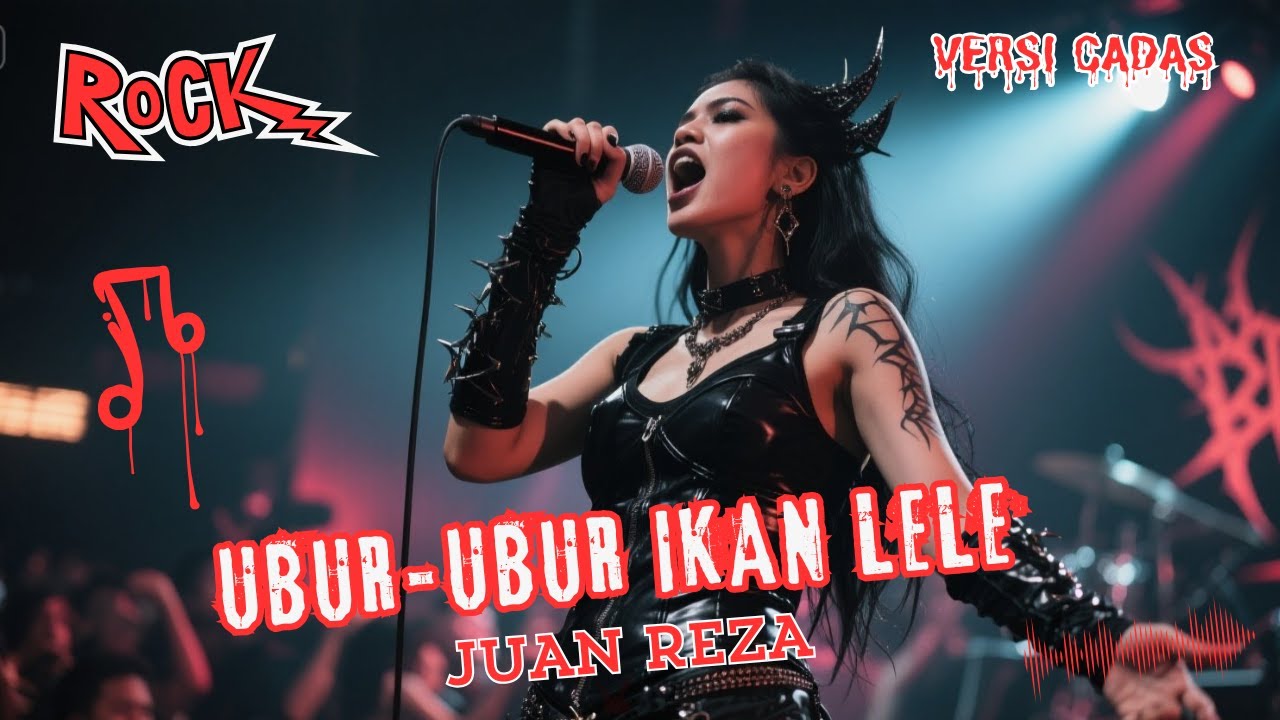 UBUR UBUR IKAN LELE - Juan Reza 🤘🔥 Black Metal Cover 🎸🖤 ROCK VERSI ...
