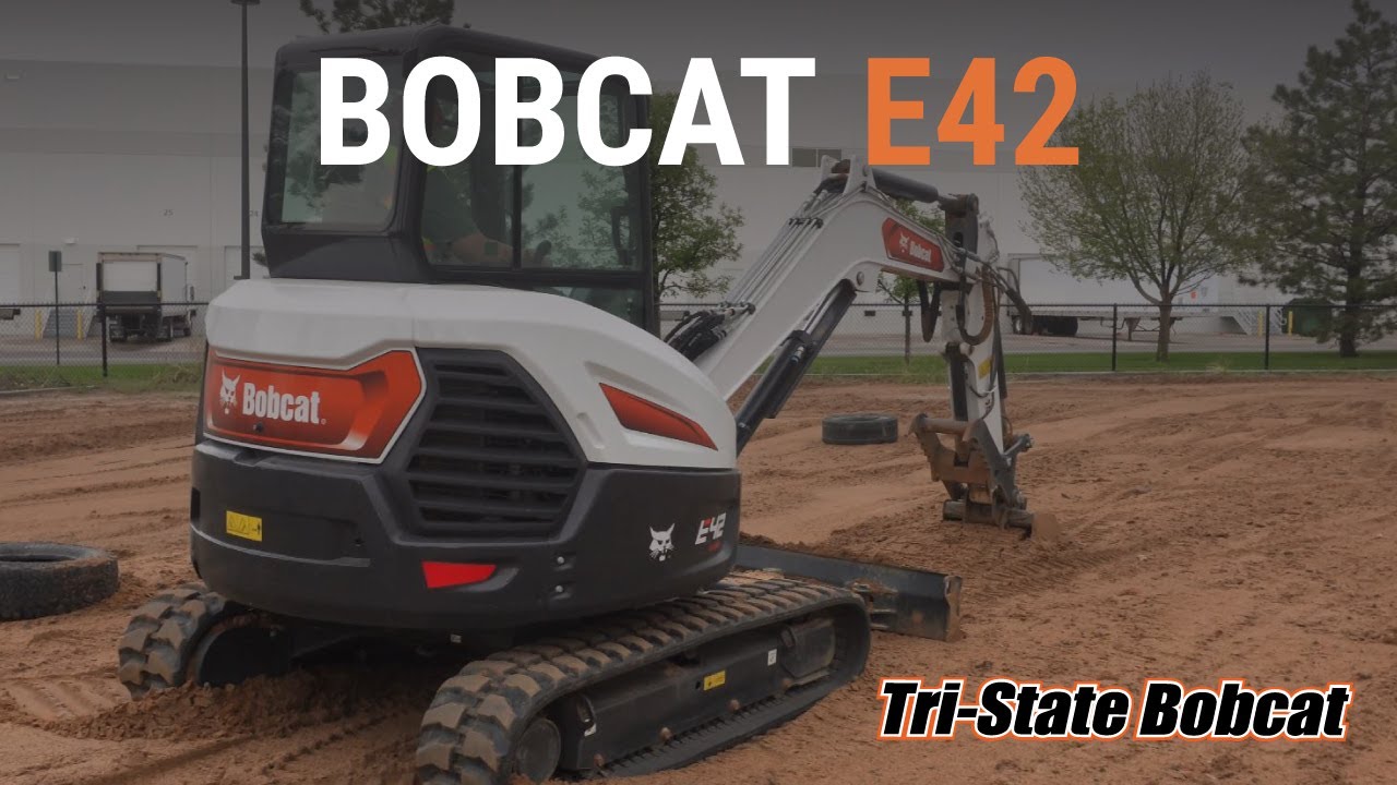 Bobcat E42 Compact Excavator - YouTube