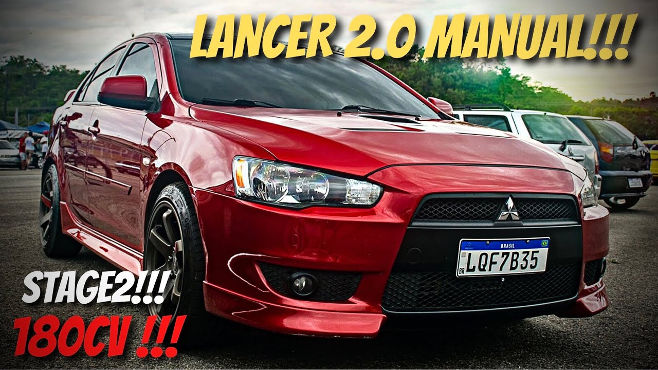 🔴 LANCER 2.0 MANUAL RELÍQUIA !!!(STG2 140CV DE RODA 🔥) - YouTube