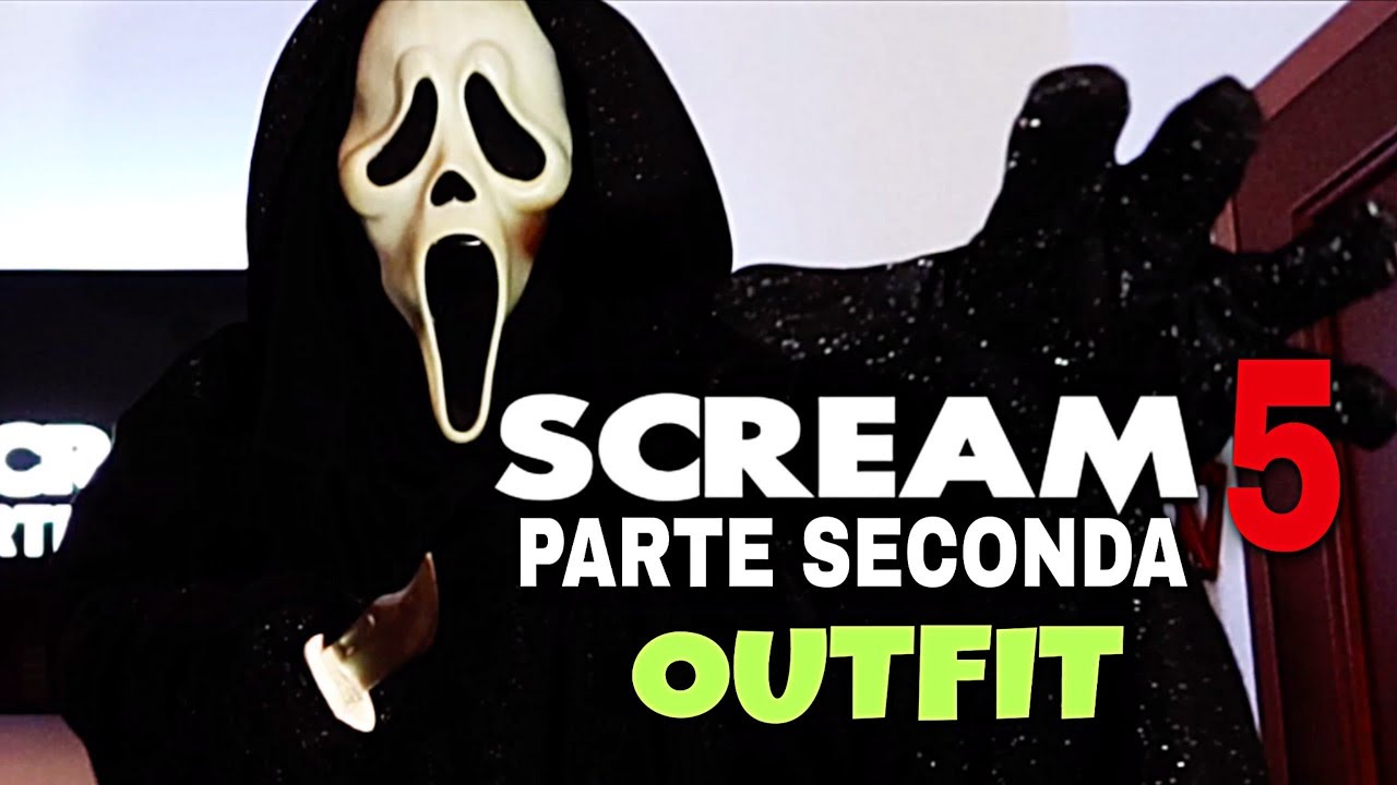 L'OUTFIT PER SCREAM 5 PARTE SECONDA | Unboxing Original Replica Costume ...